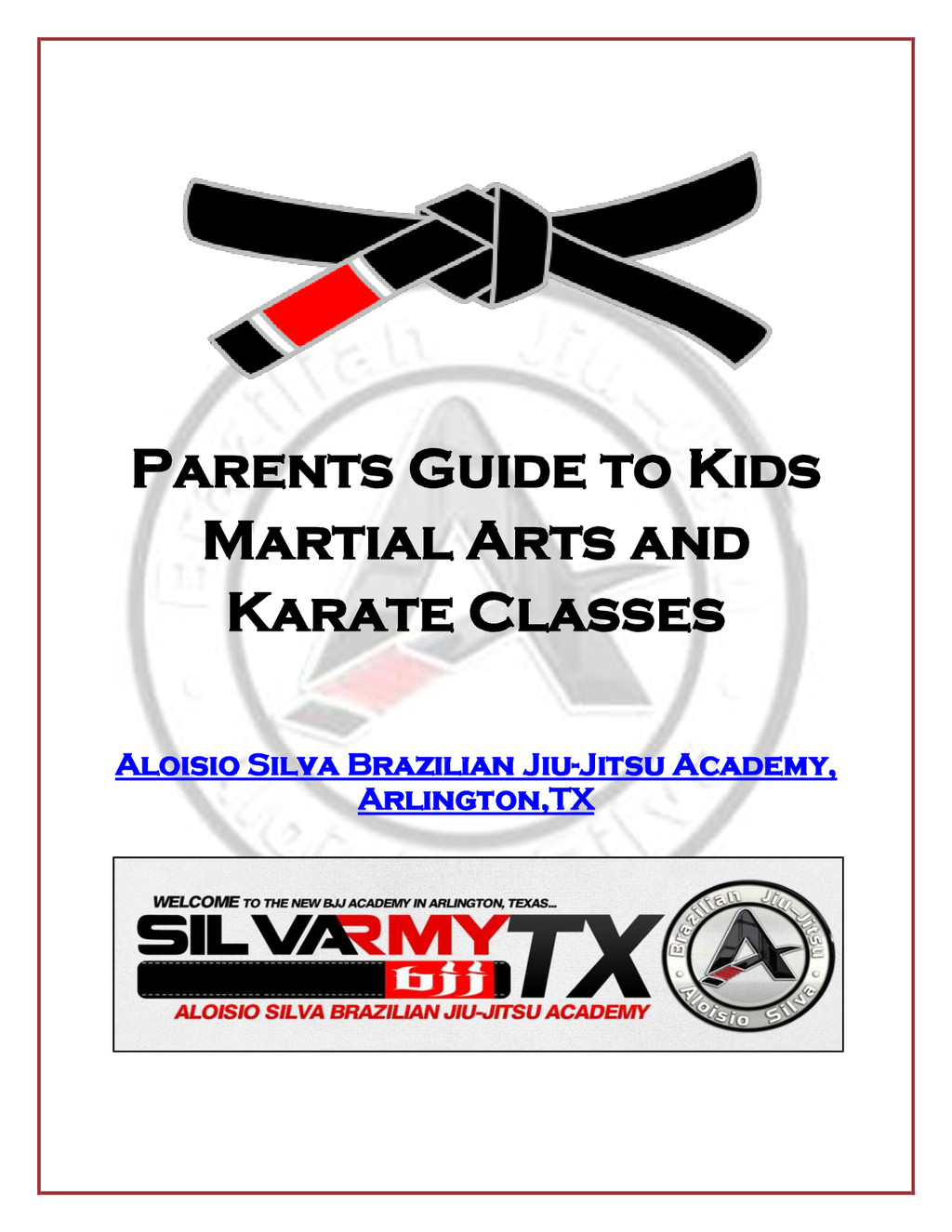 Parents Guide to Kids Martial Arts and Karate Classes. - Speaker Deck