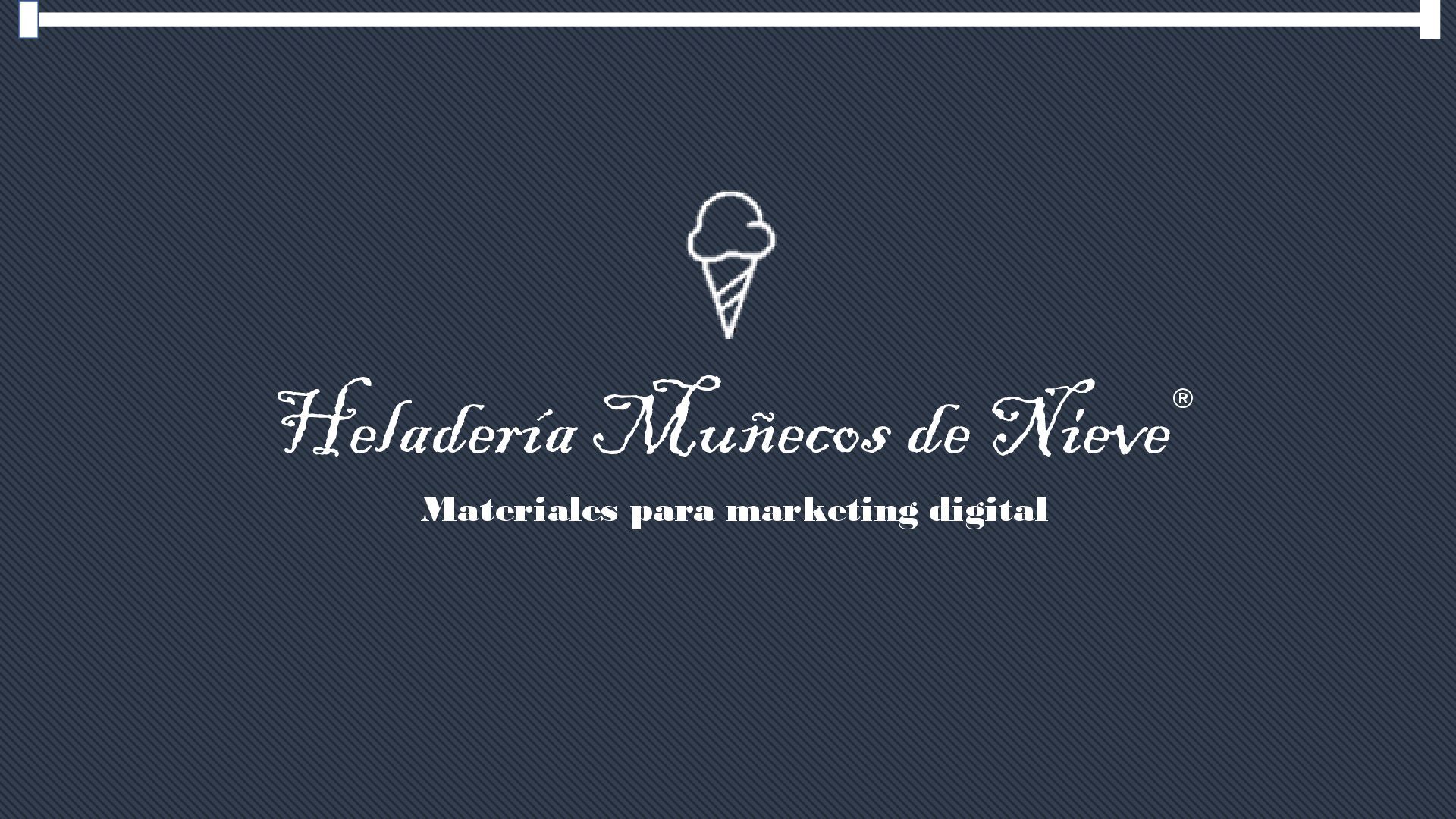 Materiales para Marketing Digital - Speaker Deck