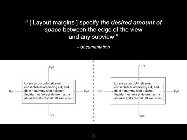 Detail-oriented UI with Layout Margins - Speaker Deck