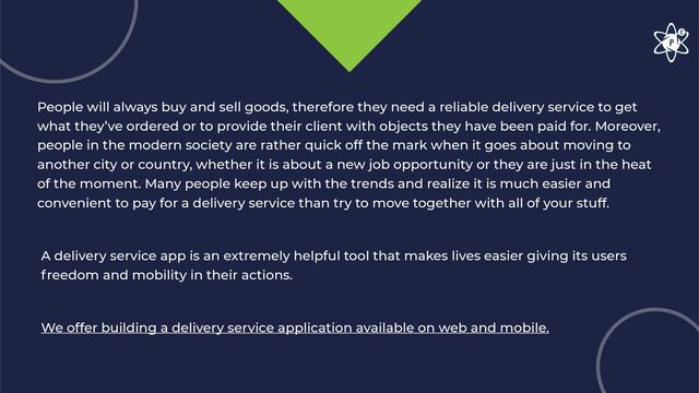 Delivery service app | Powercode - Speaker Deck