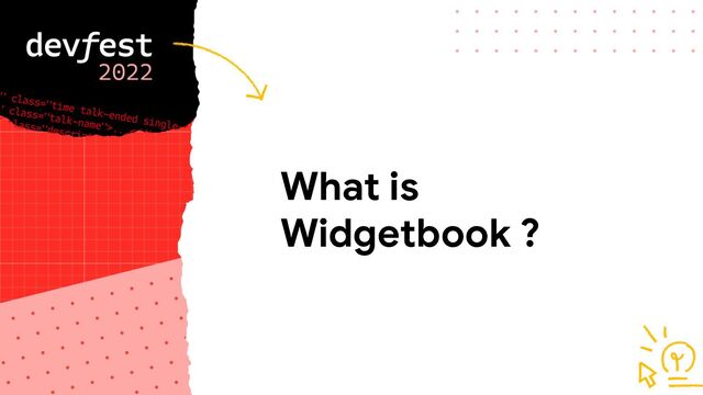 Widgetbook, a Flutter Storybook DevFest Nairobi 2022 - Speaker Deck