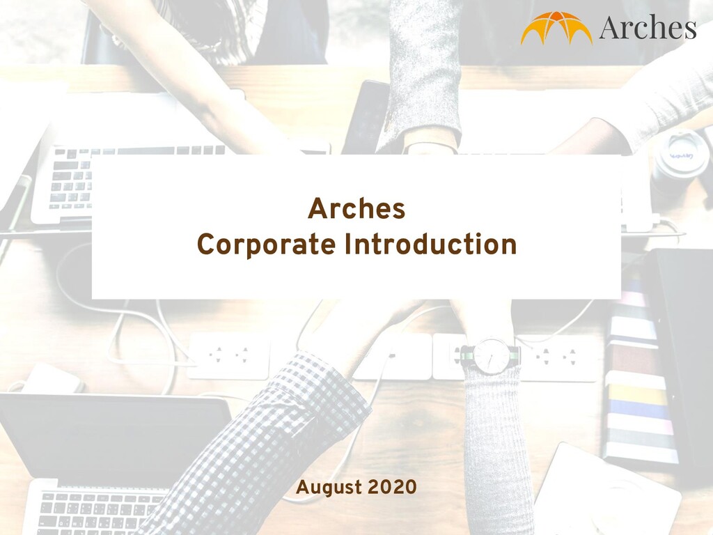 Arches Introduction - Speaker Deck