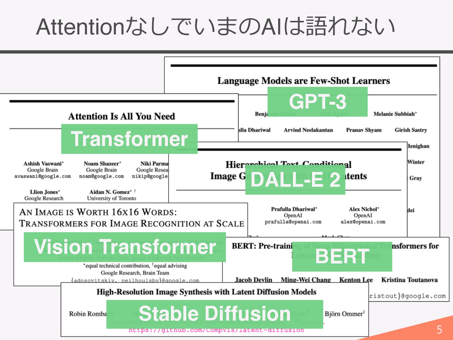 知らないとやばい！最新トレンドの根幹技術 Attention - Speaker Deck