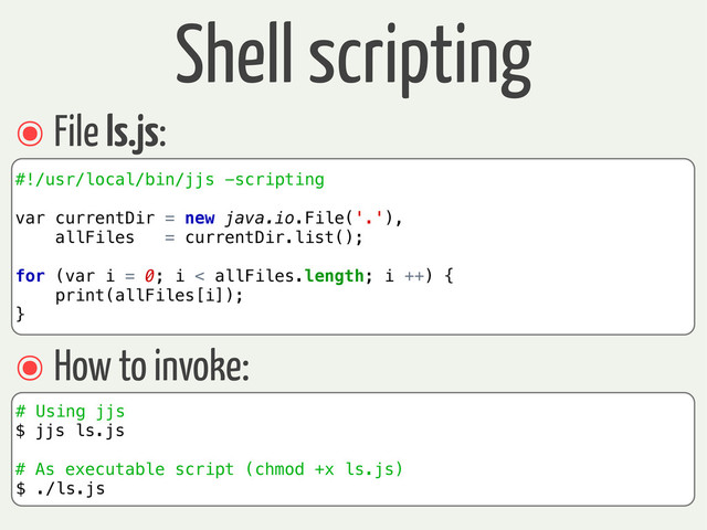 Nashorn - The New JavaScript Engine For JVM - Speaker Deck