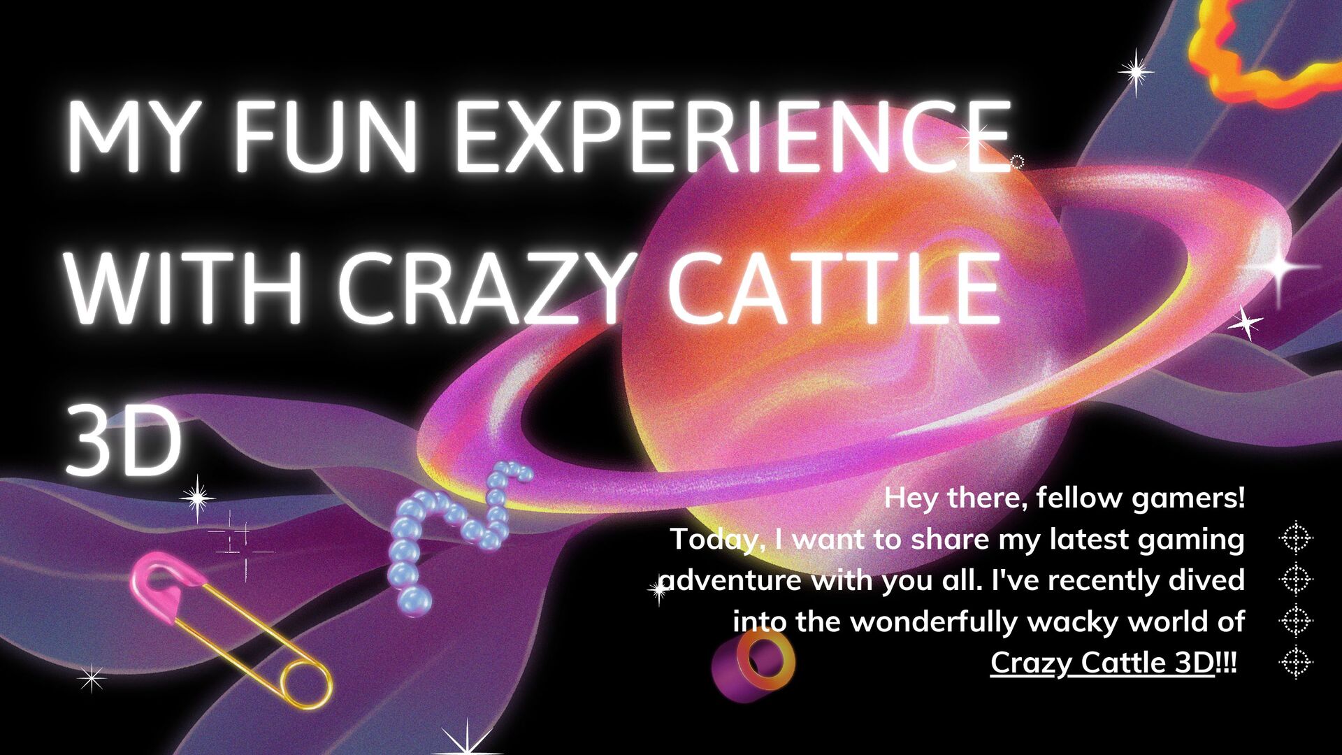 My Fun Experience with Crazy Cattle 3D - Speaker Deck