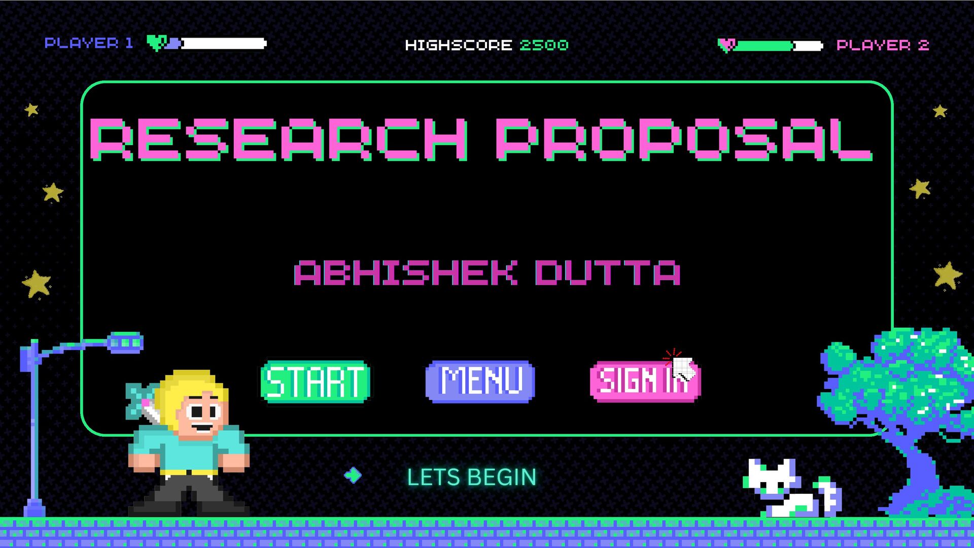 Research Proposal - Speaker Deck