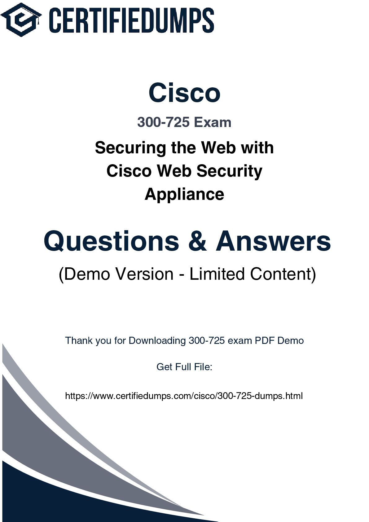 Cisco 300-725 SWSA Practice PDF – Ace Your Security Certification Exam - Speaker Deck