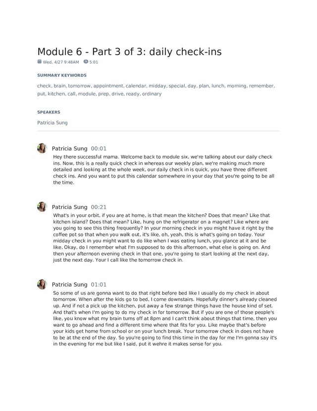 6-3 Daily Check-Ins - Speaker Deck