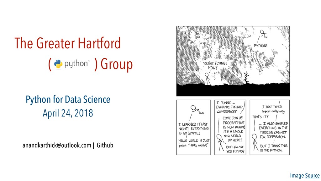 Python for DataScience - Speaker Deck