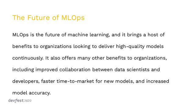 Introduction to Machine Learning Operations(MLOps) - Speaker Deck