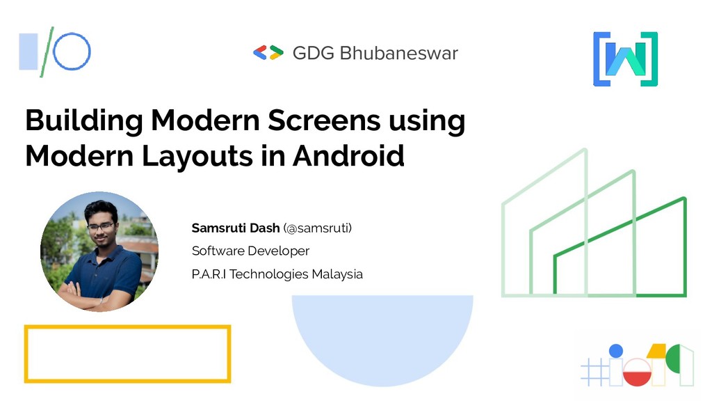 Building Modern Screens using Modern Layouts in Android - Speaker Deck