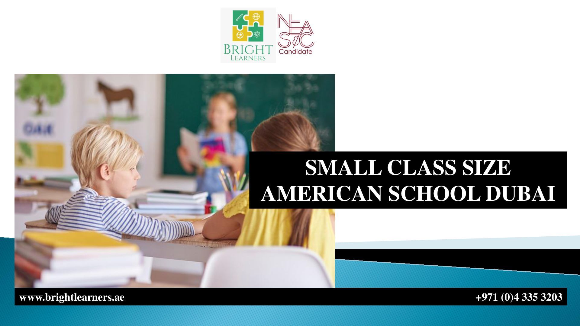 Small class size American school Dubai - Speaker Deck