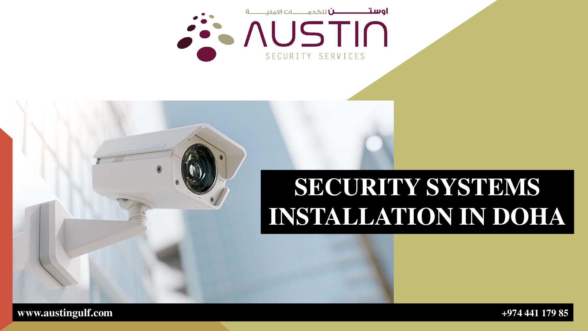 Security Systems Installation in Doha | Experts in Qatar - Speaker Deck