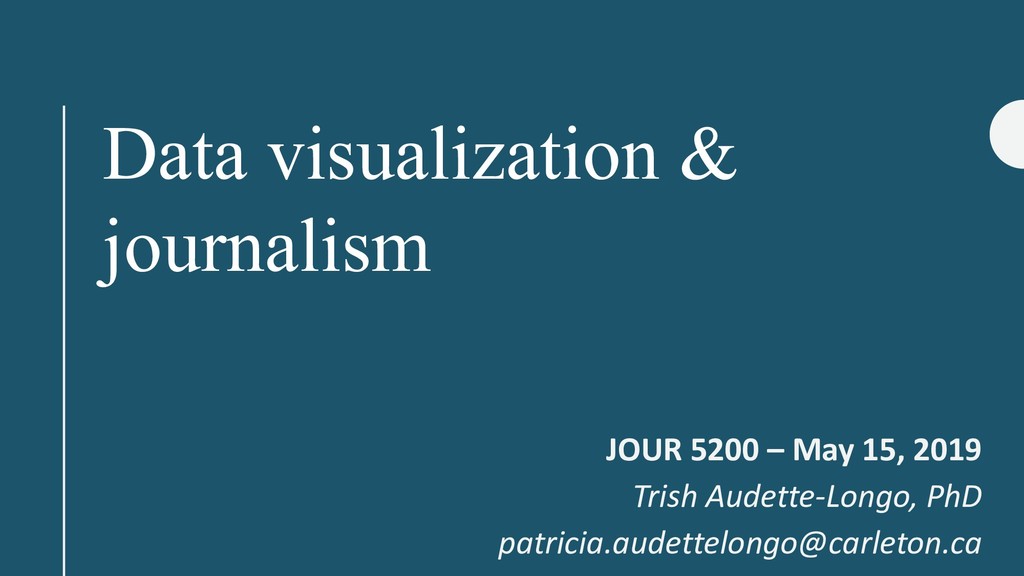 Introducing data visualization - Speaker Deck