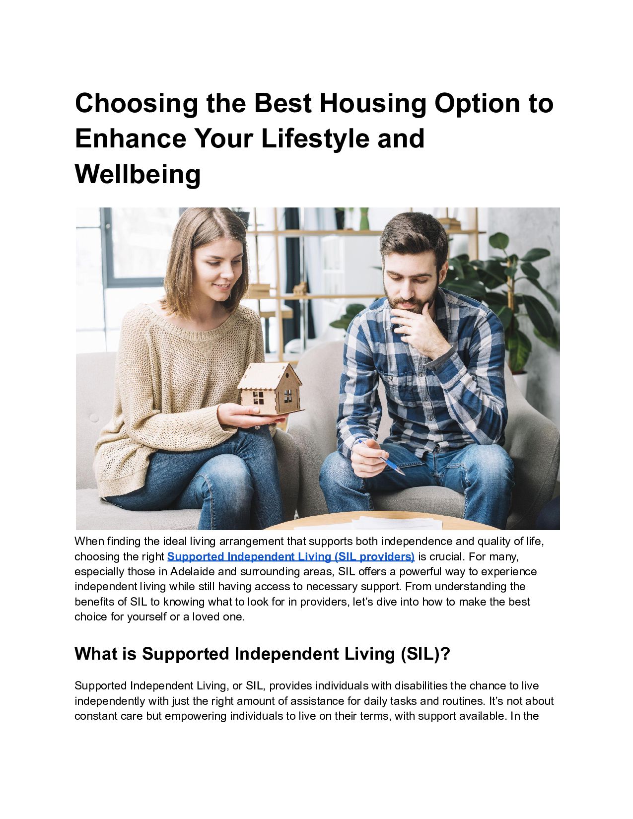 Choosing the Best Housing Option to Enhance Your Lifestyle and ...