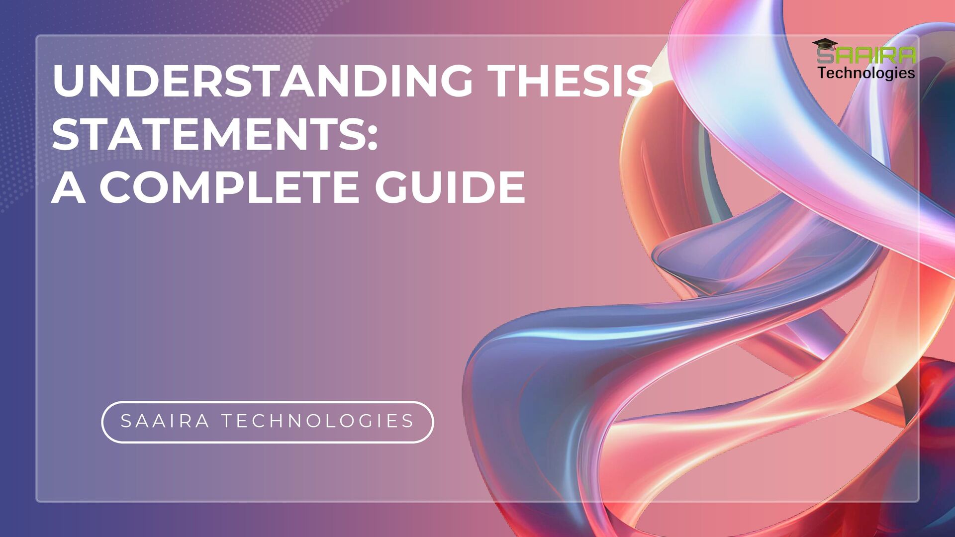 UNDERSTANDING THESIS STATEMENTS: A COMPLETE GUIDE - Speaker Deck