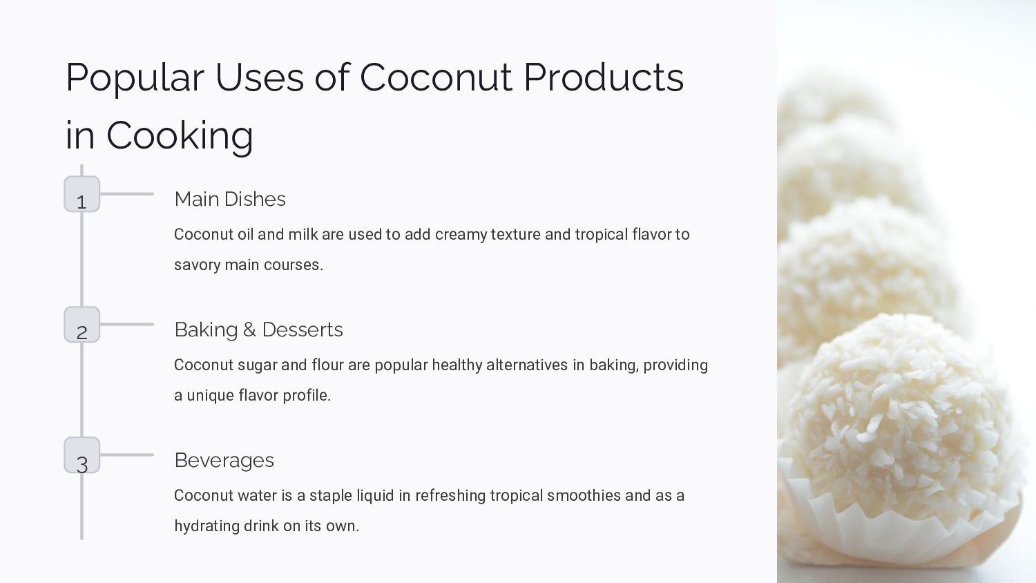 Coconut Product - Speaker Deck