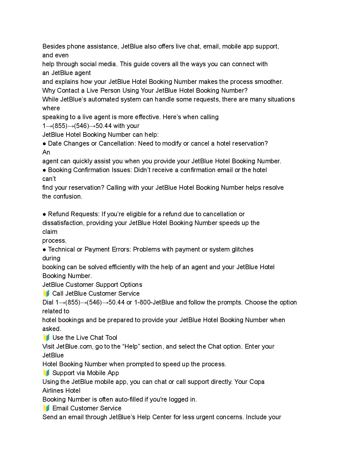 JetBlue ®️ USA Contact Numbers: Complete 2025 Support Guide - Speaker Deck