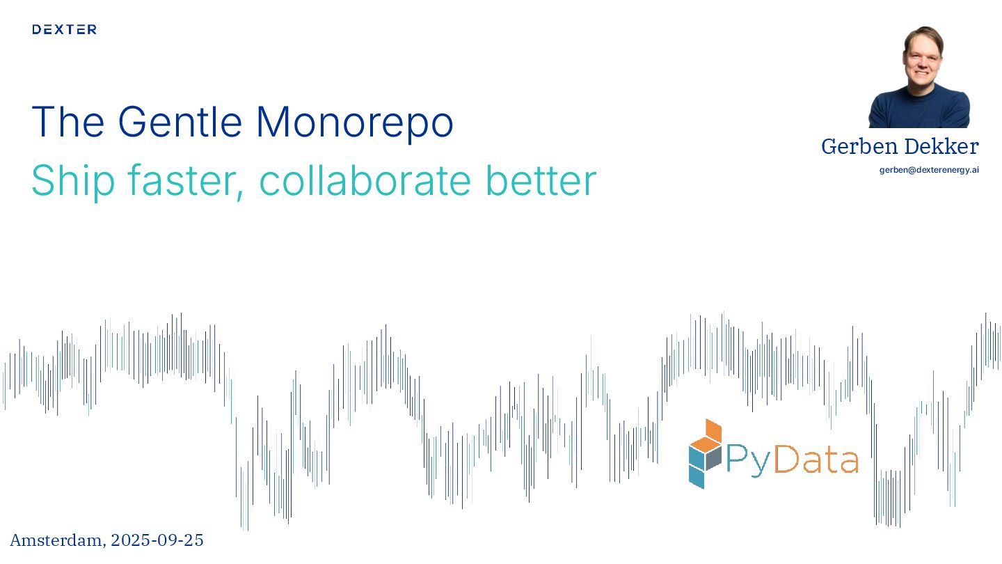 The Gentle Monorepo - ship faster, collaborate better - Speaker Deck