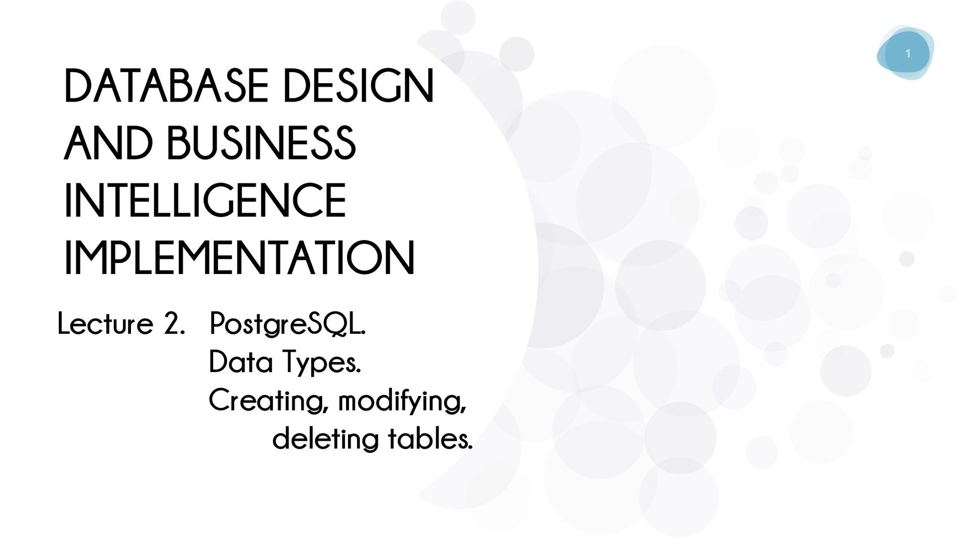 Databases, l2 - Speaker Deck