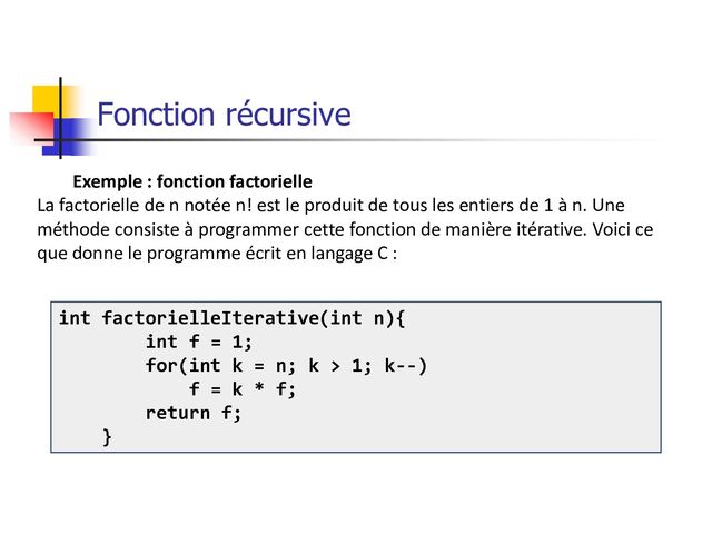 Les fonctions en language C - Speaker Deck