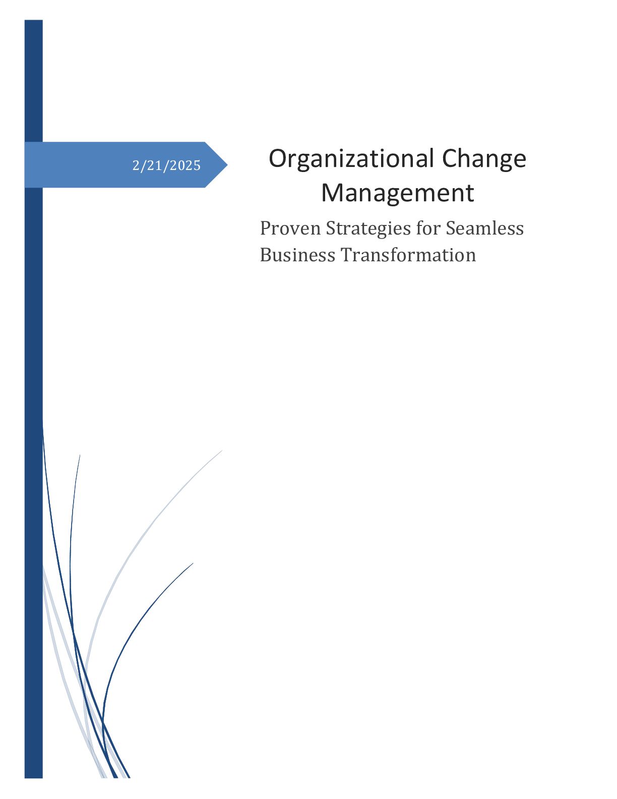 Organizational Change Management - Speaker Deck