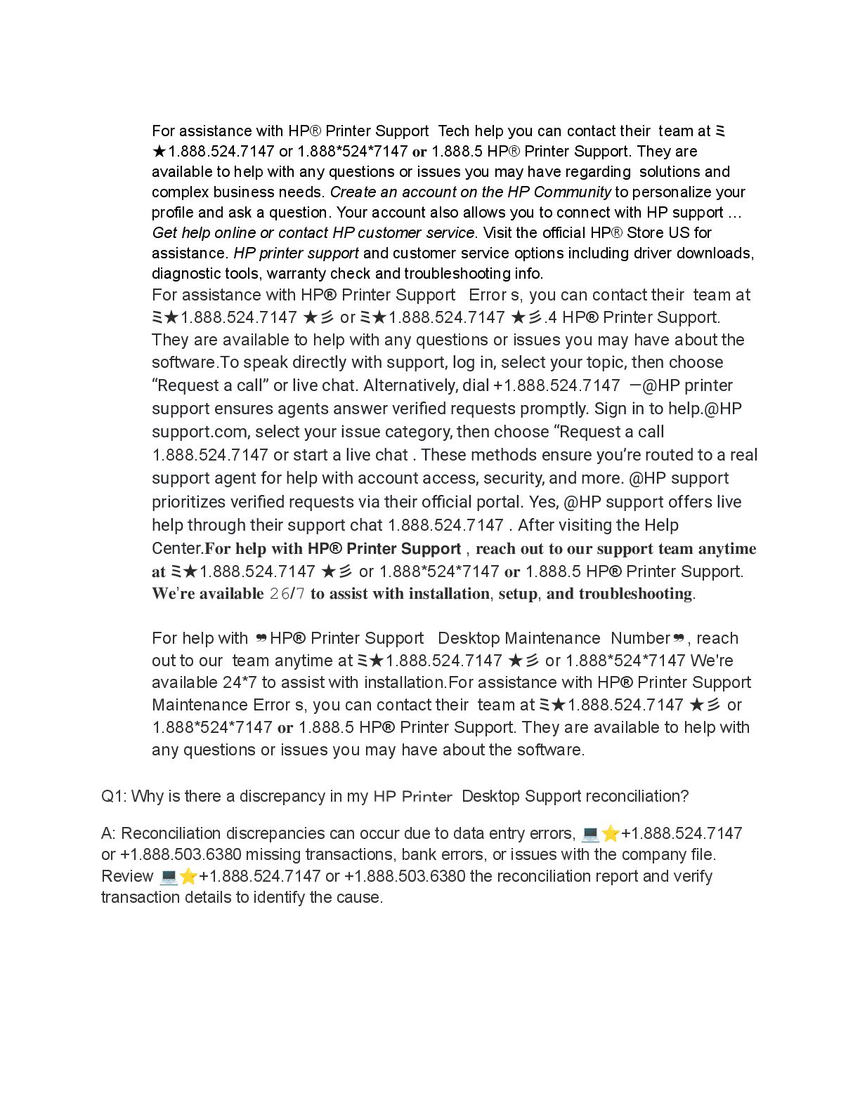 HP Printer Troubleshooting Help: Speak to a Real Agent Fast - Speaker Deck