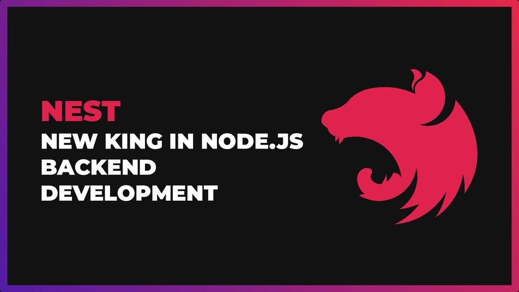 NestJS - new king in Node.js backend development - Speaker Deck