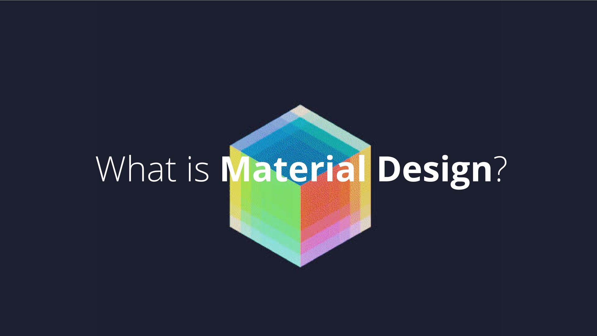 Introduction to Material Design - Speaker Deck