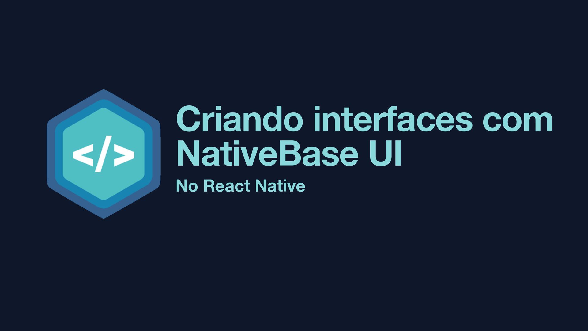 Criando interfaces com NativeBase UI - Speaker Deck