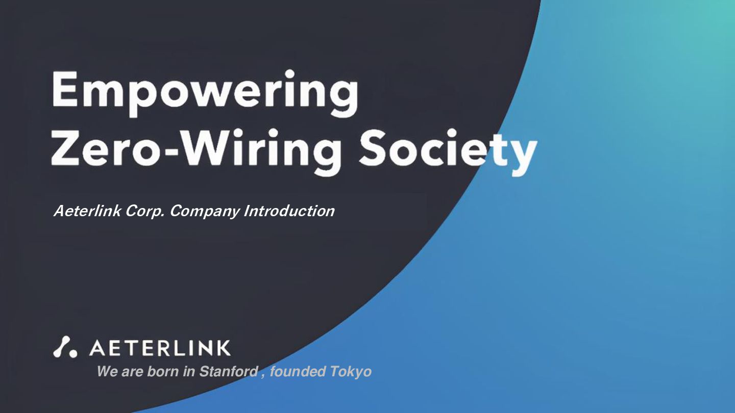 Aeterlink_Corp_pitch_deck - Speaker Deck