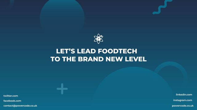 Foodtech software solutions - Speaker Deck