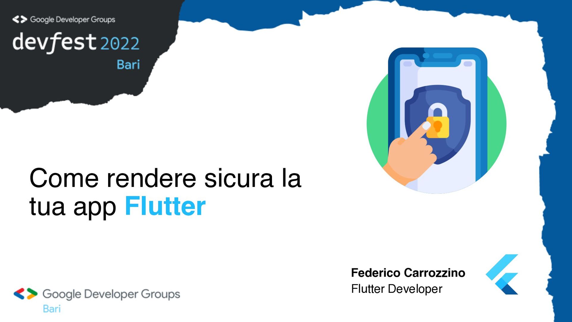 Come rendere sicura la tua app Flutter - Speaker Deck