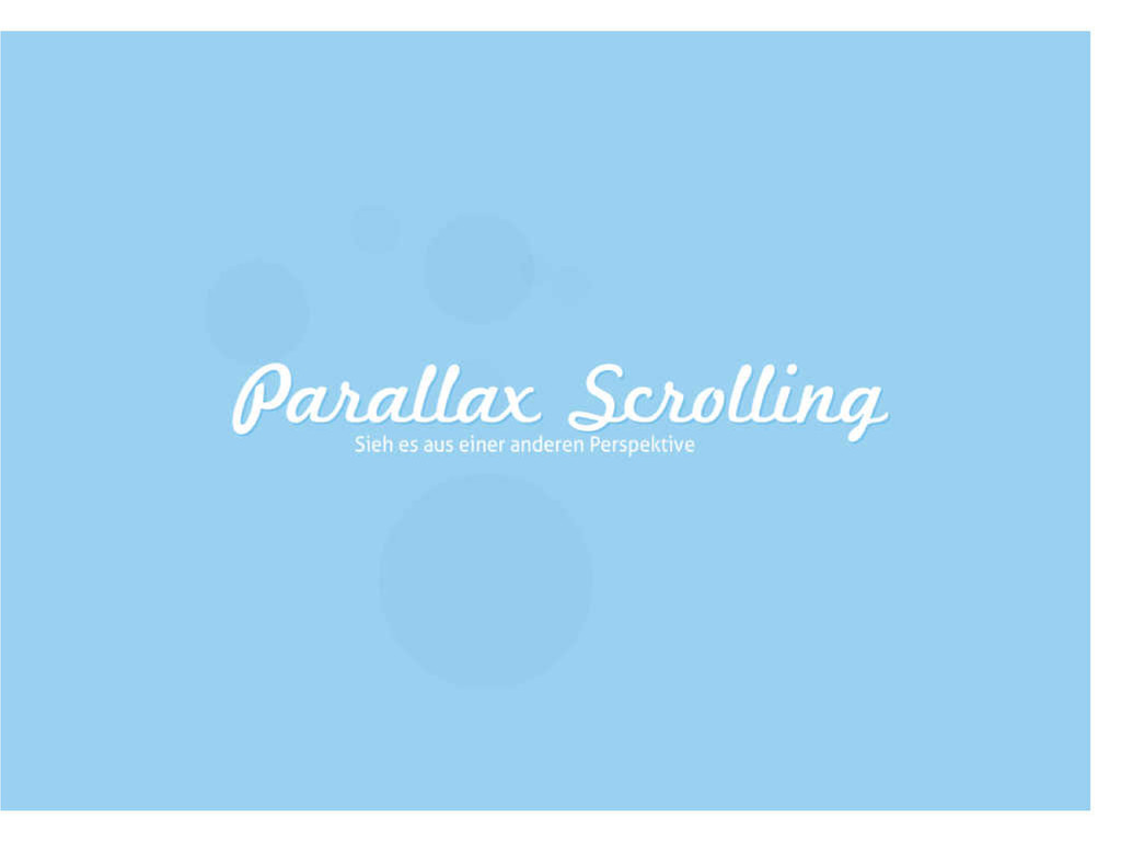 Parallax Scrolling - Speaker Deck