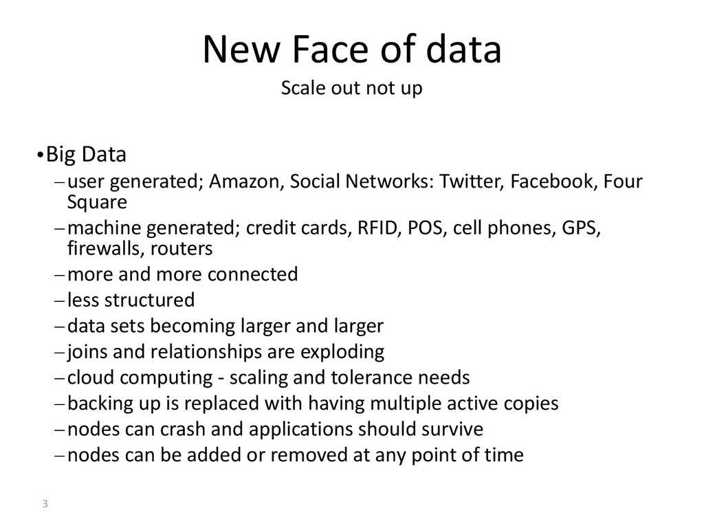 Nosql A Brief Look At Apache Cassandra Distributed Database Speaker Deck 
