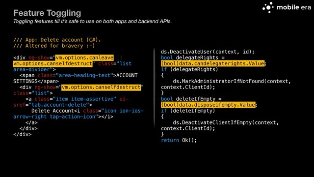 Mobile Era Conf: Tips & Tricks for Release Engineering - Speaker Deck