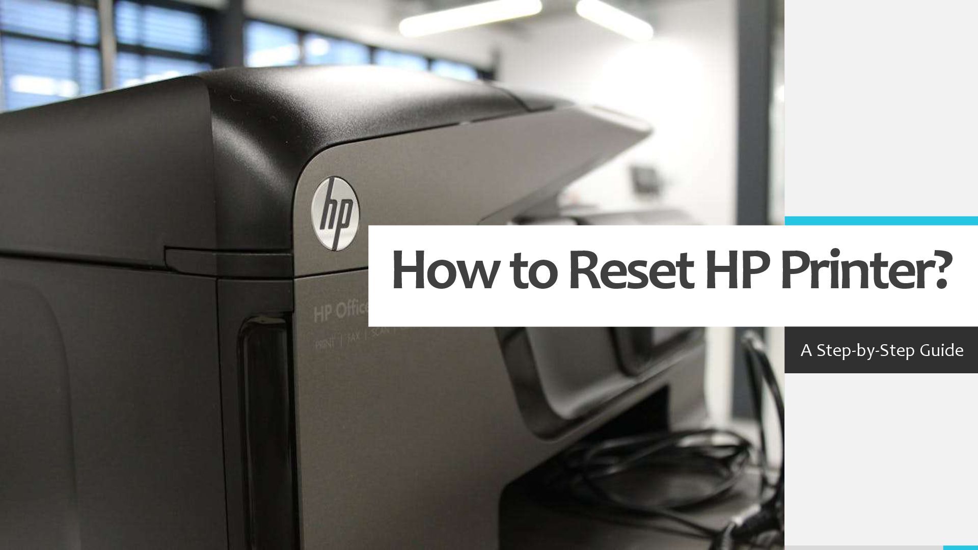 How to Reset HP Printer? - Speaker Deck