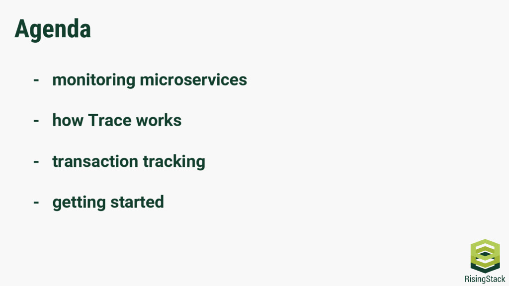 Trace by RisingStack - Monitoring Microservices - Speaker Deck