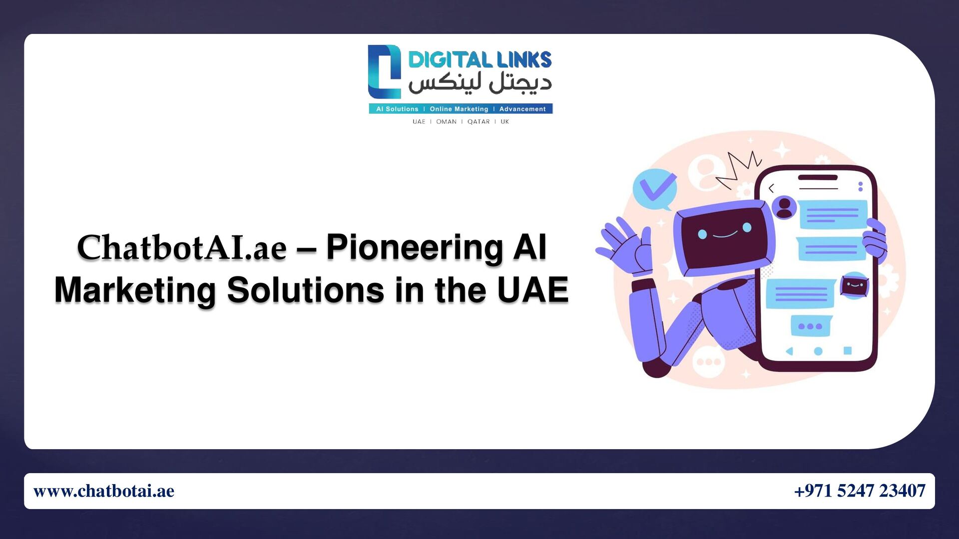 ai chat bot solutions - Speaker Deck