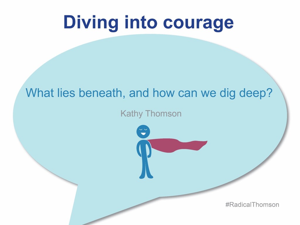 Diving Into Courage - Speaker Deck