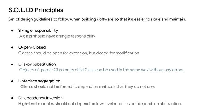 The D in SOLID Principles - Speaker Deck