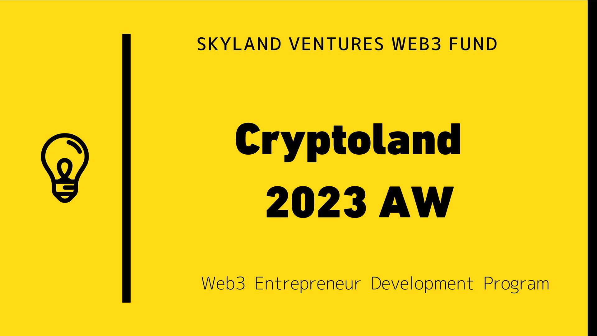 What is Cryptoland ? - Speaker Deck