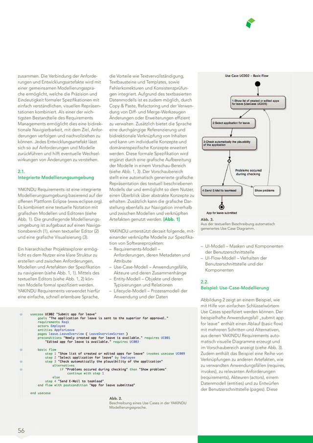 Von der Nutzungsanforderung bis zur formalen Softwarespezifikation ...