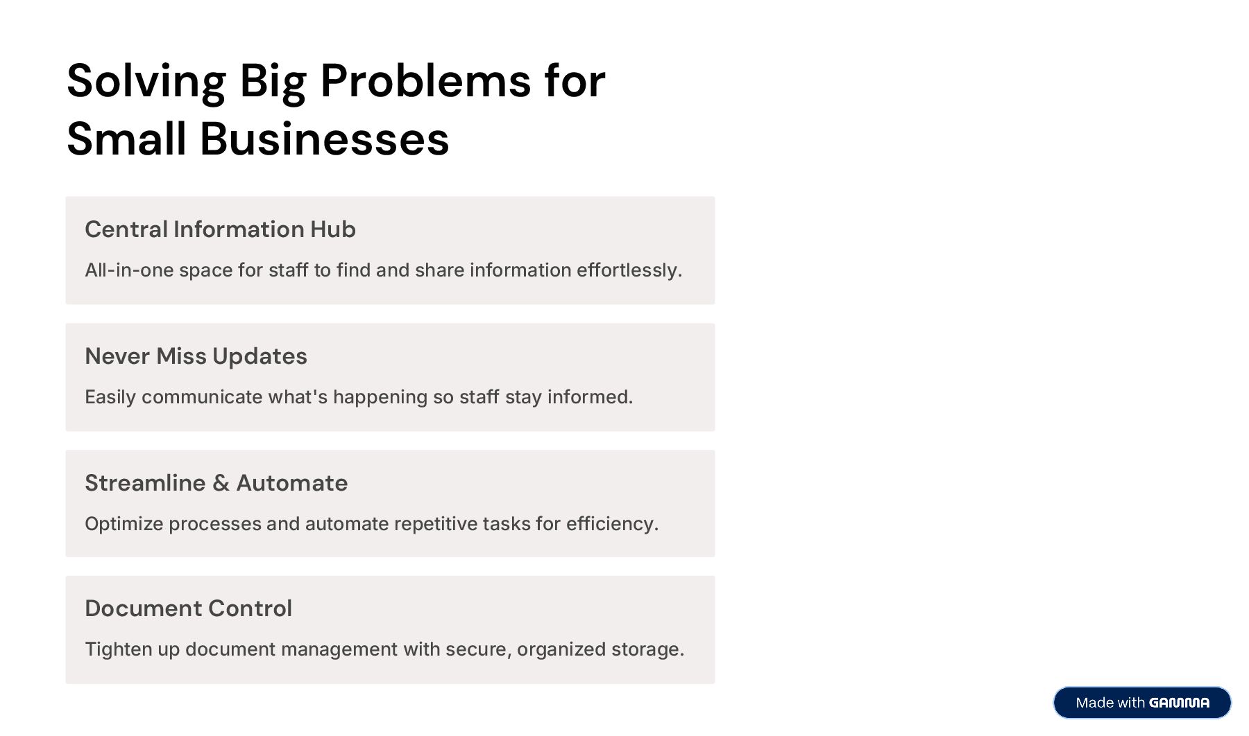 Business Intranet Solutions for Small Companies: Boost Collaboration ...