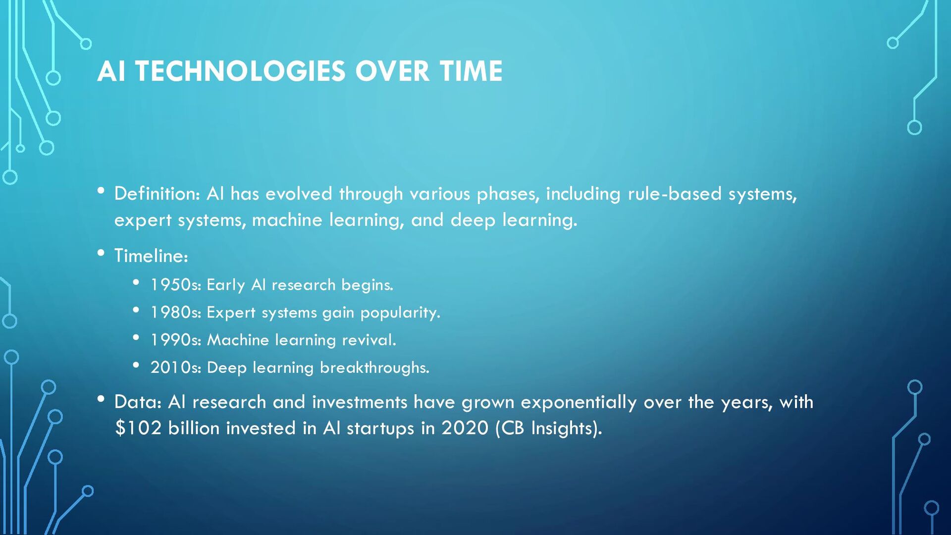 The Evolution and Impact of Artificial Intelligence - Speaker Deck