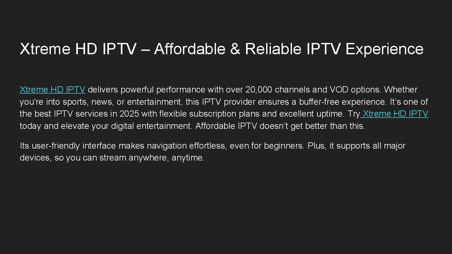 IPTV Providers - Speaker Deck