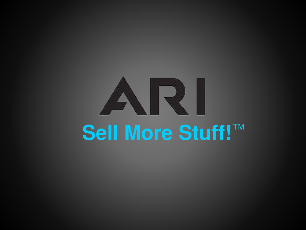 ARI Overview - Speaker Deck