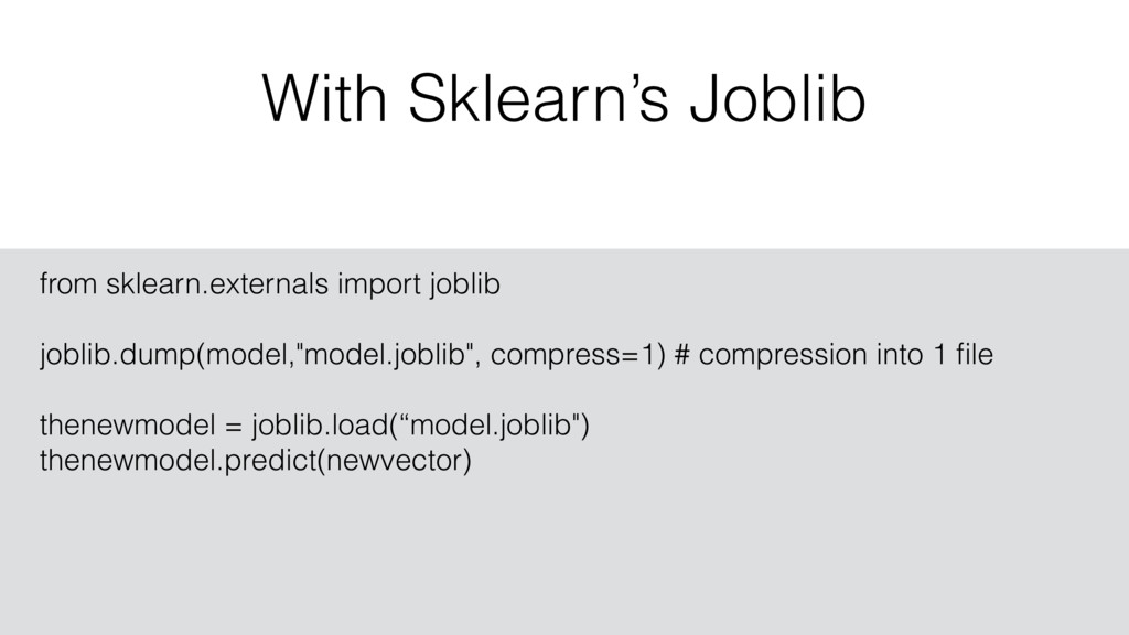 Deploying Machine Learning Models to Production - Speaker Deck