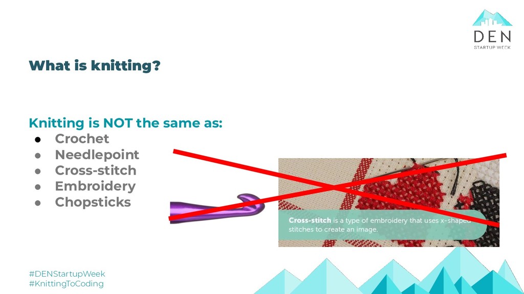A Binary Transformation from Knitting to Coding - Speaker Deck