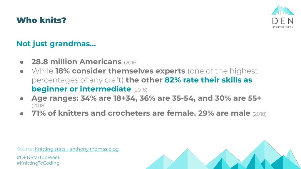A Binary Transformation from Knitting to Coding - Speaker Deck